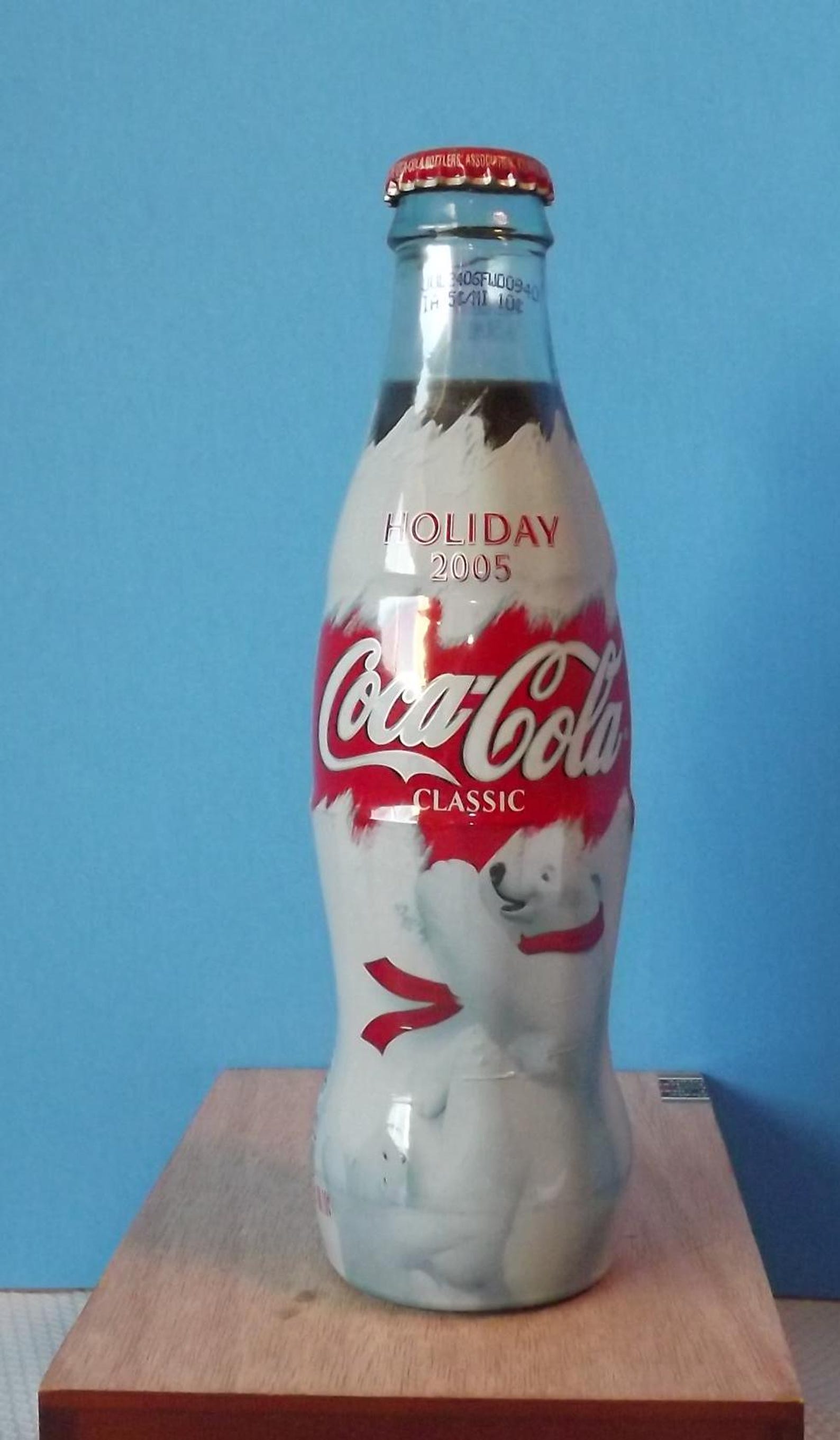Limited Edition Coca-cola 8 Oz Collectible Bottle - Makes the Perfect ...