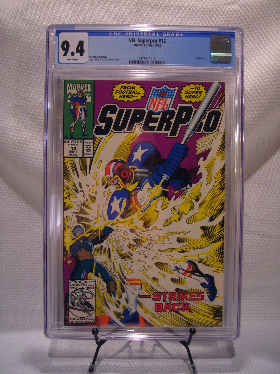 Marvel Superpro 12 CGC 9.4 Graded Comic - Etsy