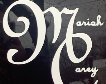 Mariah Carey Car Decal - Etsy