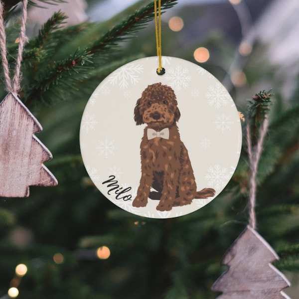Ceramic Cockapoo Ornament - Etsy