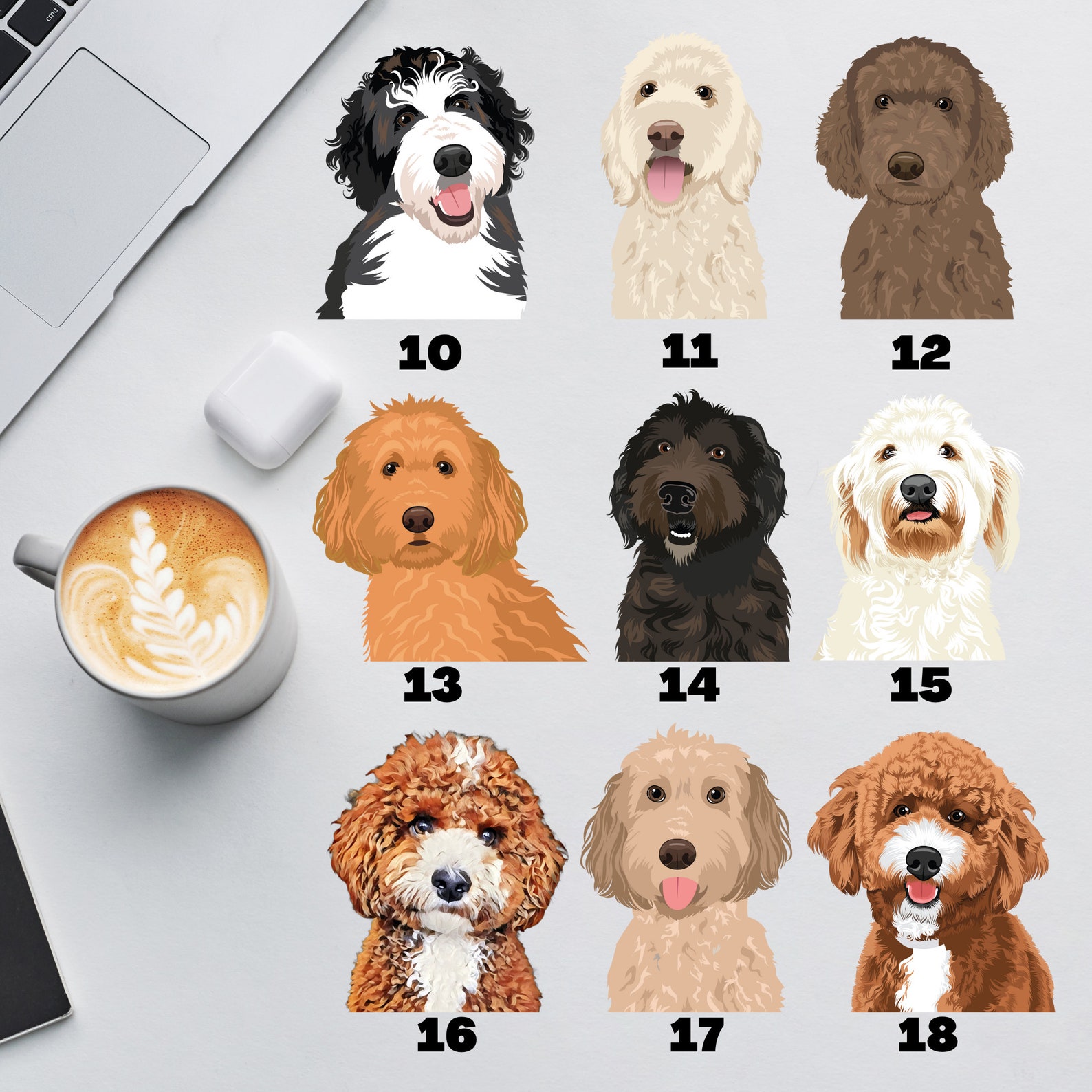 Personalized Glass Goldendoodle Ornament Golden Doodle - Etsy