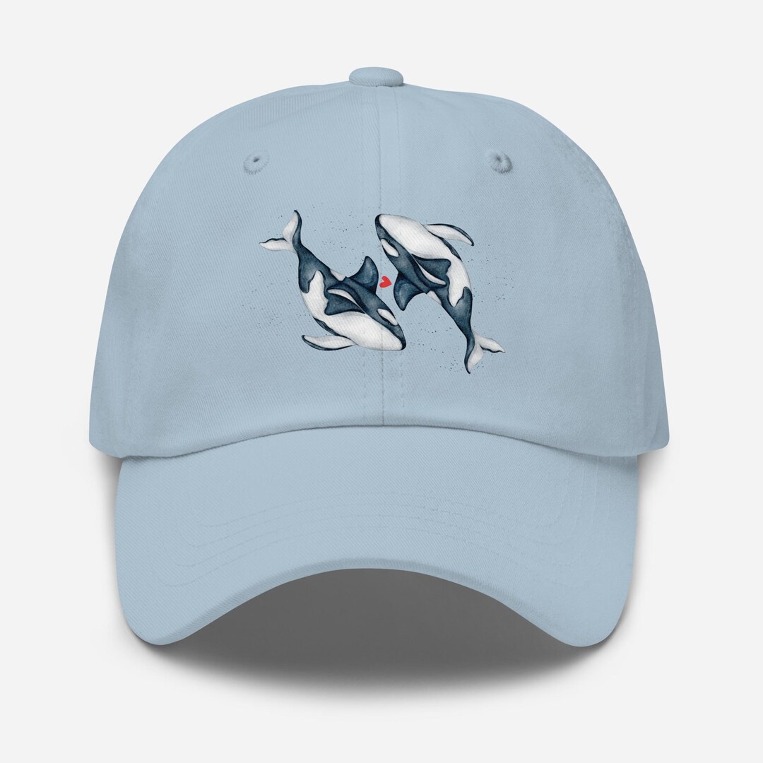 Love Orca Whale Hat | Sea Animal Cutecore Aesthetic Hat - Etsy