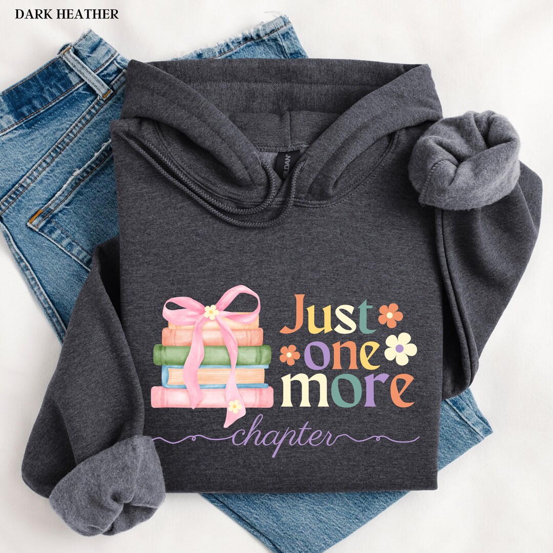 Just One More Chapter Cutecore Book Lover Shirt - Etsy