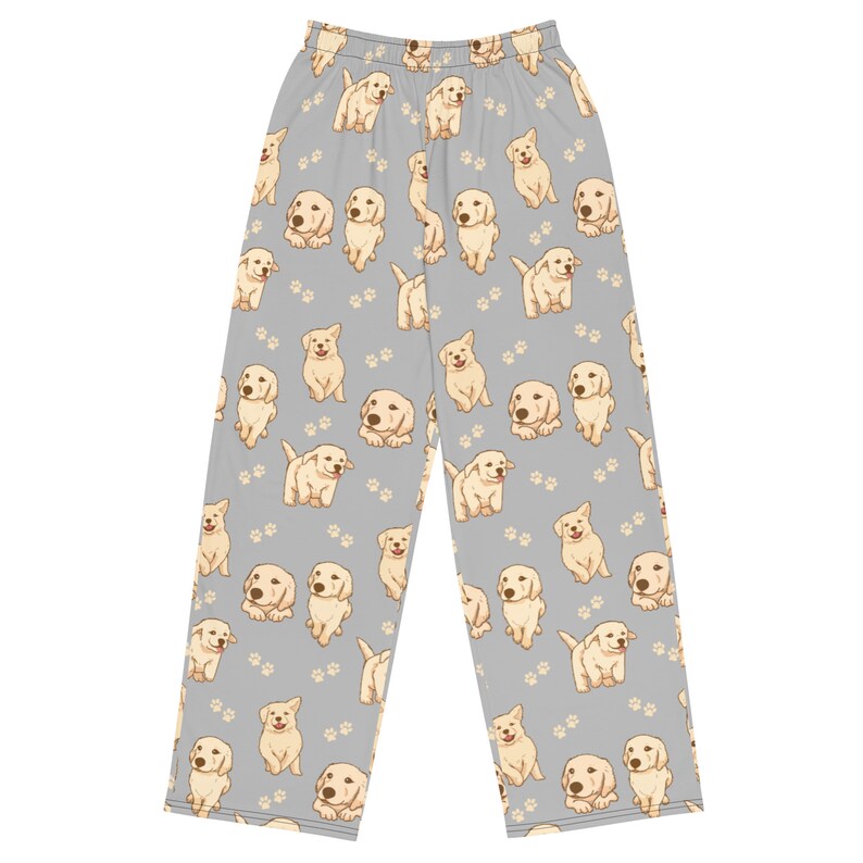 Golden Retriever Puppy Pajama Pants Golden Retriever Pajamas - Etsy