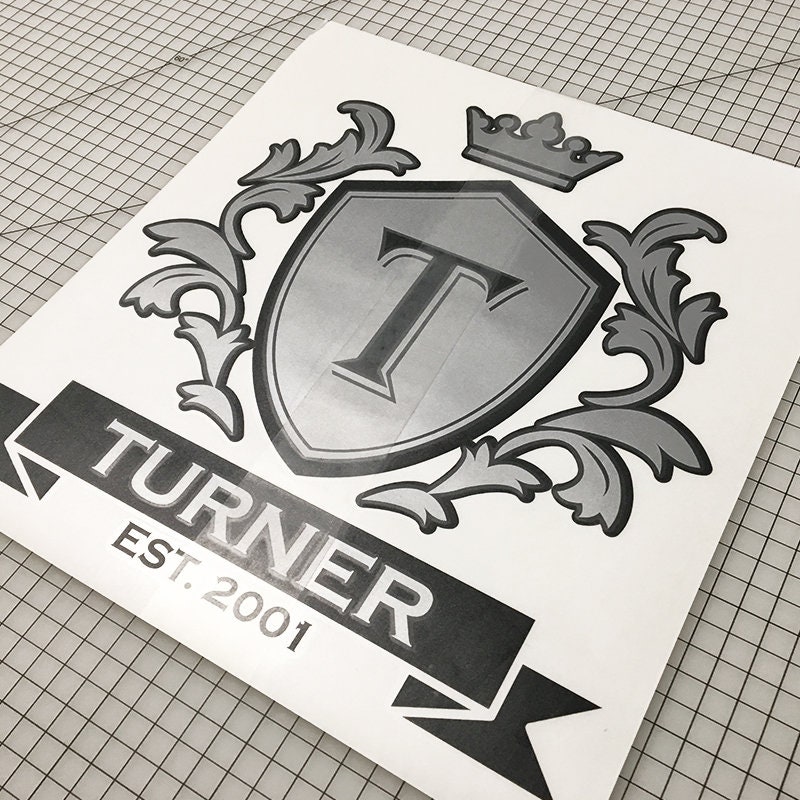 Family Monogram, Family Coat of Arms, Wedding Crest Svg, Coat of Arms ...