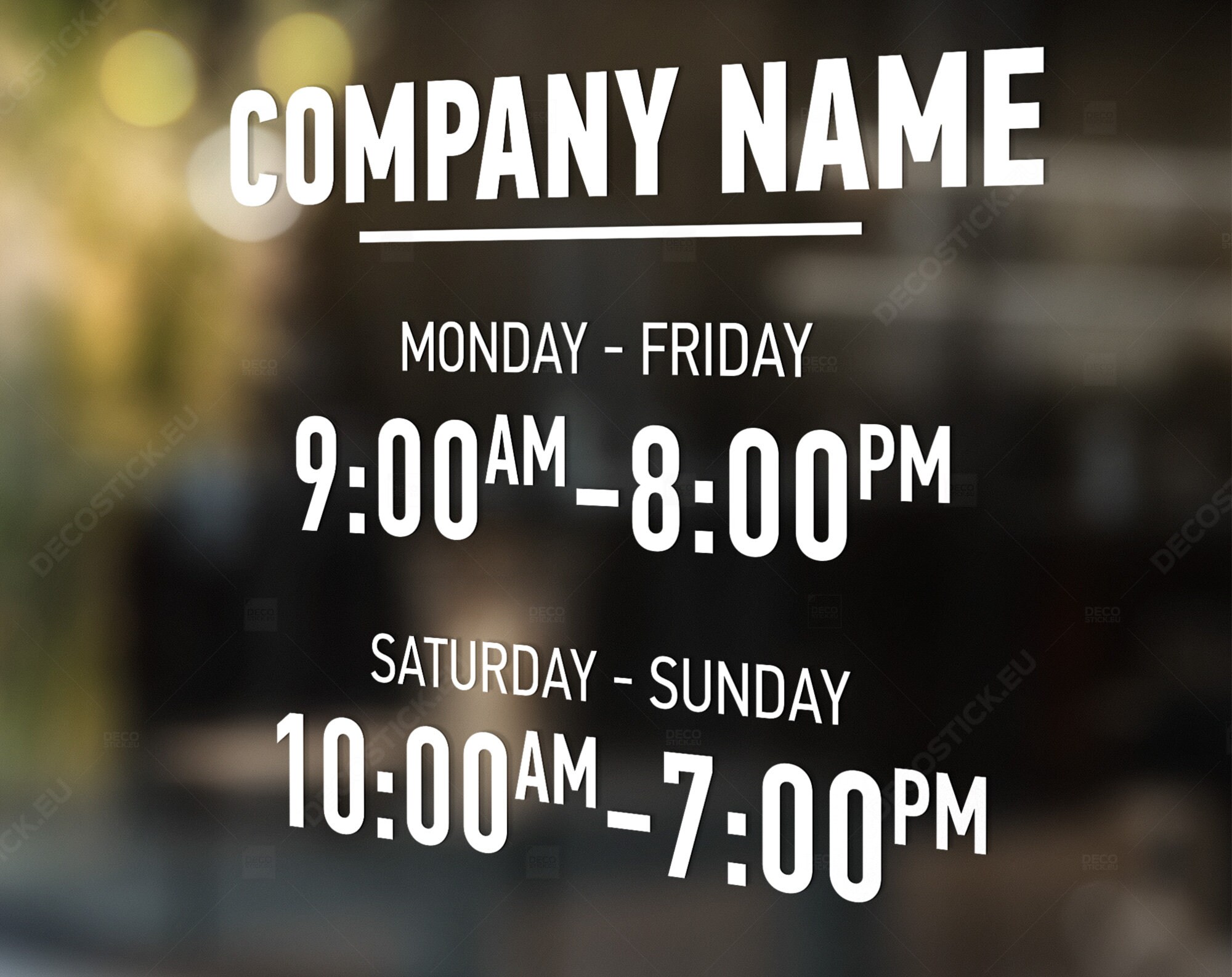 DIGITAL FILE Store Hours Store Opening Hours Open Hours | Etsy