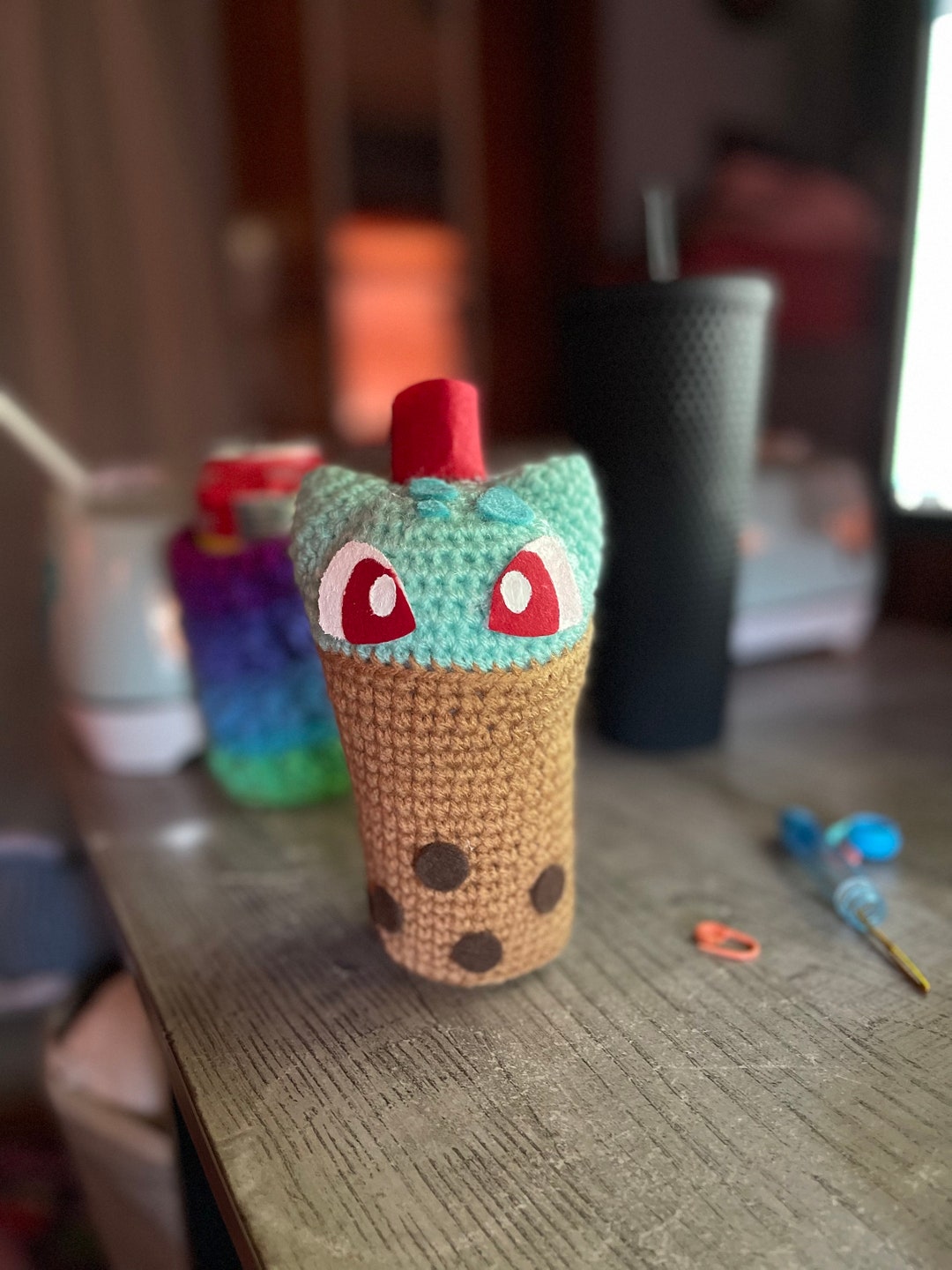 Poke-boba Stuffed Animal - Etsy