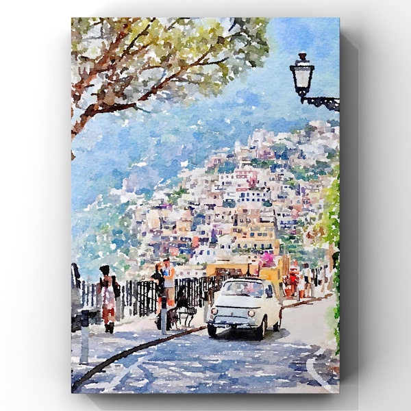Paintings of Positano - Etsy