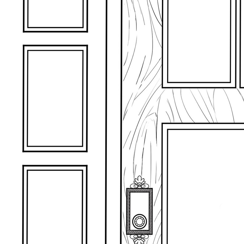 Anime Manga Style Coloring Page for Kids, Instant Download and Ready ...