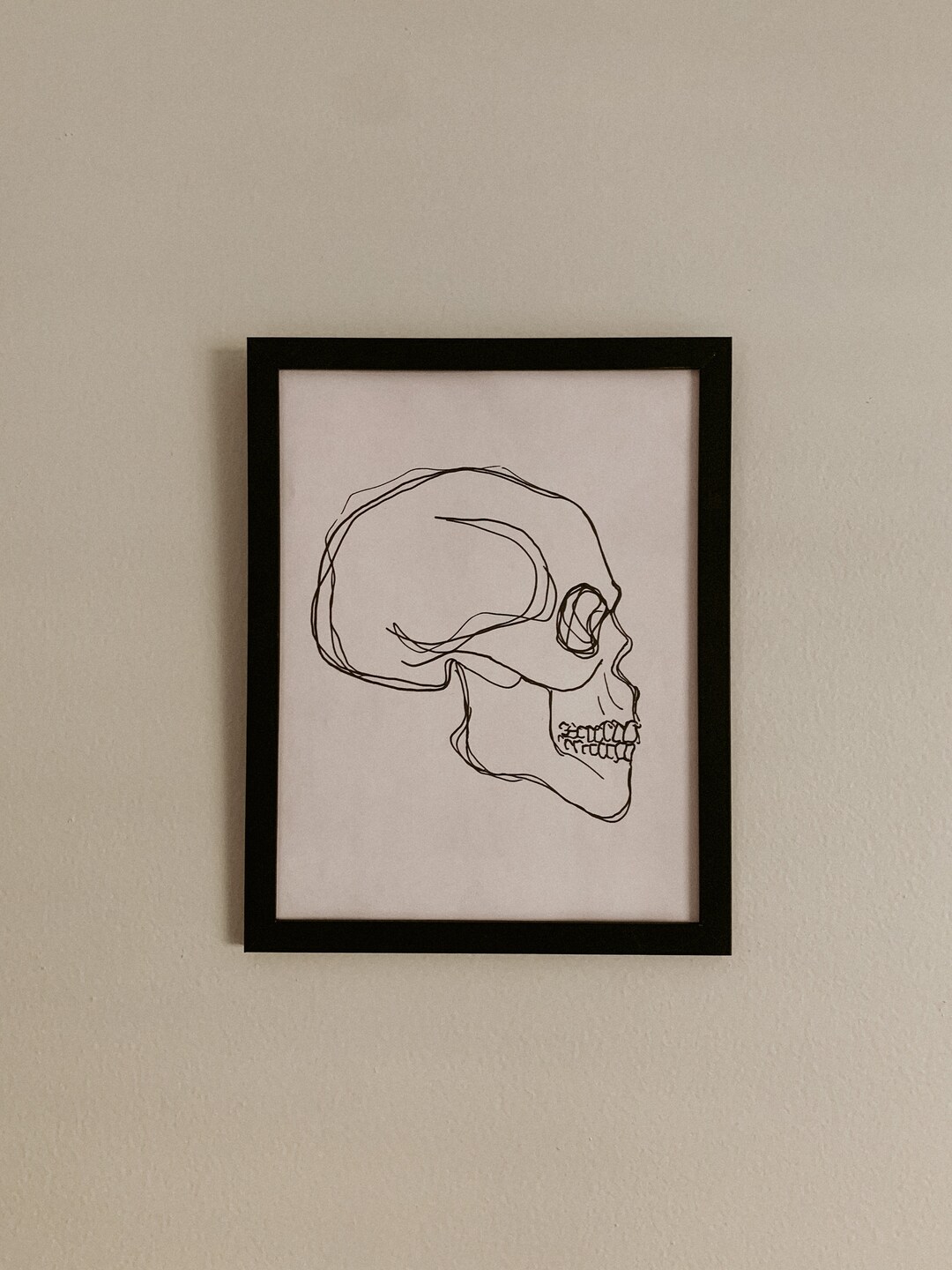 Heart, Lung, Skull Line Drawing Set of 3 Digital Download Prints ...