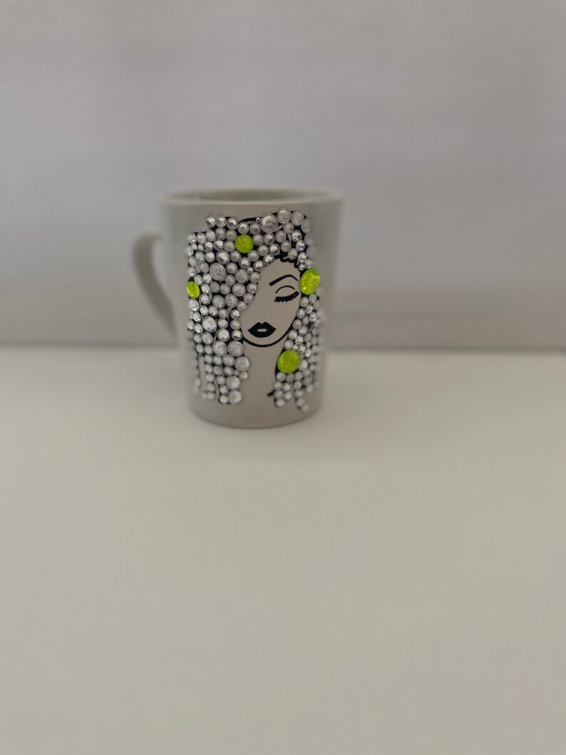 Bedazzled Mug Muva Rhinestone Mug Sparkle Mug Shiny Coffee - Etsy