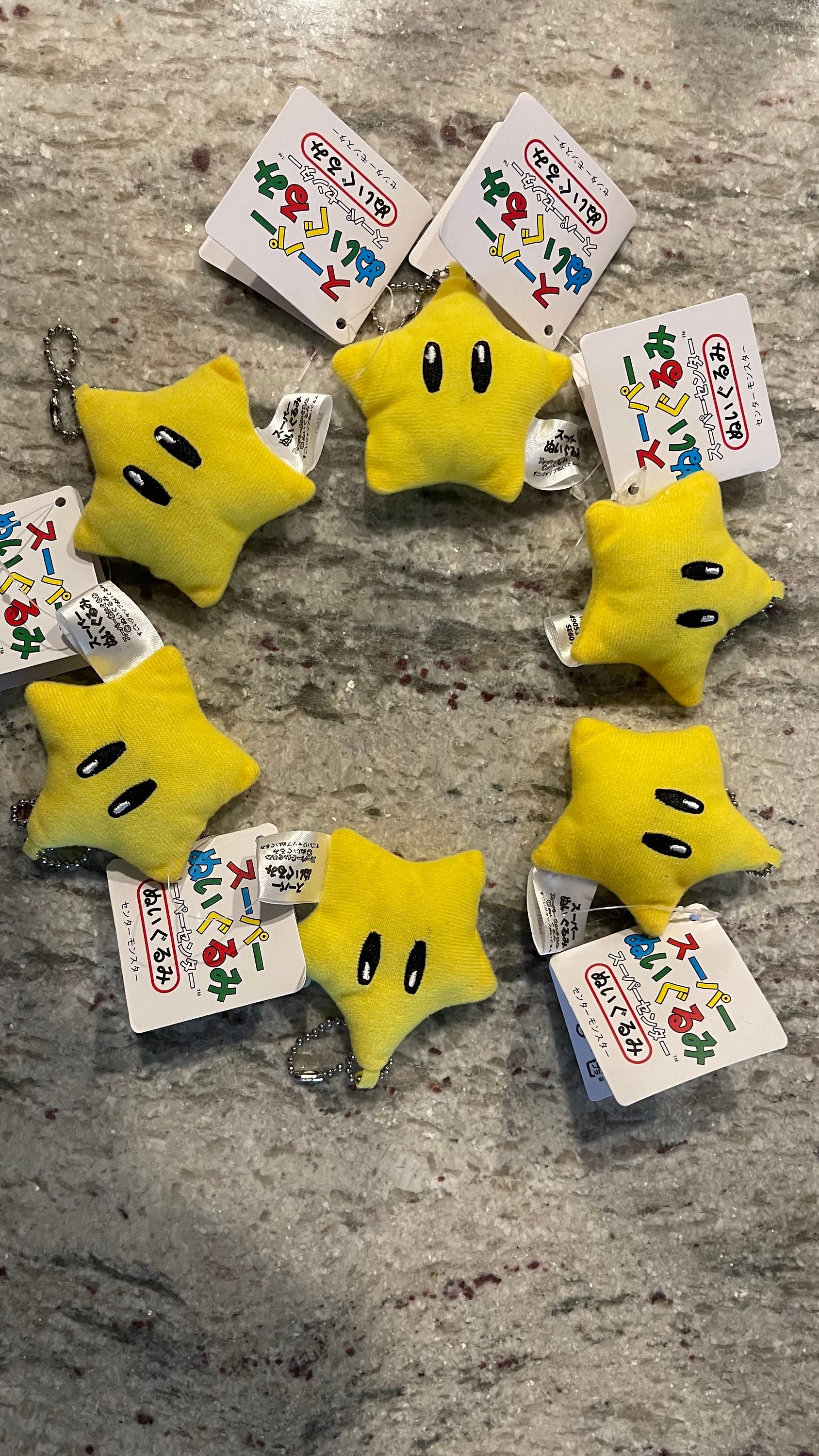 Super Star / Mario Gold Star Keychain - Etsy