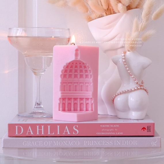 Roman Pantheon Candle Architectural Home Decor Ancient City - Etsy ...