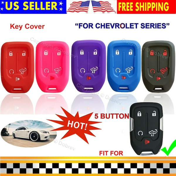 2015 Chevy Silverado Key Fob Cover - Etsy