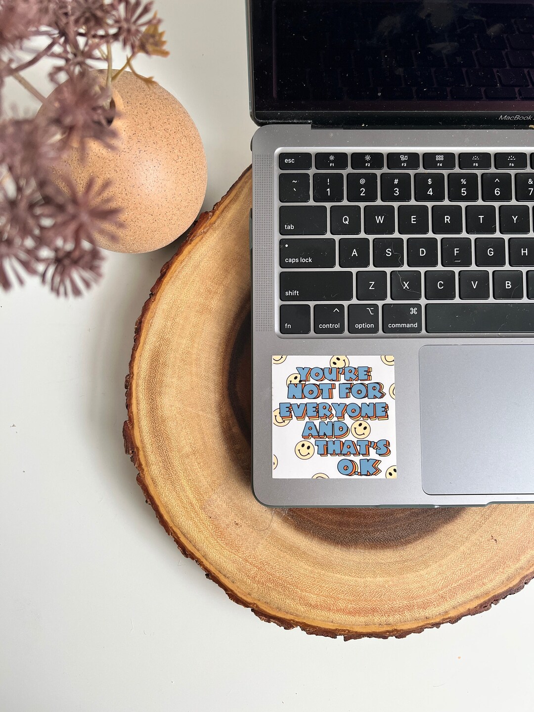 Your Not for Everyone Sticker | Waterproof | Aesthetic Sticker | Smile ...