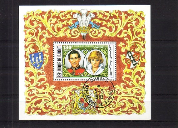 Lady Di Lady Diana Prince Charles Stamps - Etsy