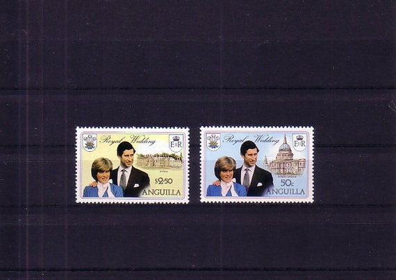 Lady Di Lady Diana Prince Charles Stamps - Etsy