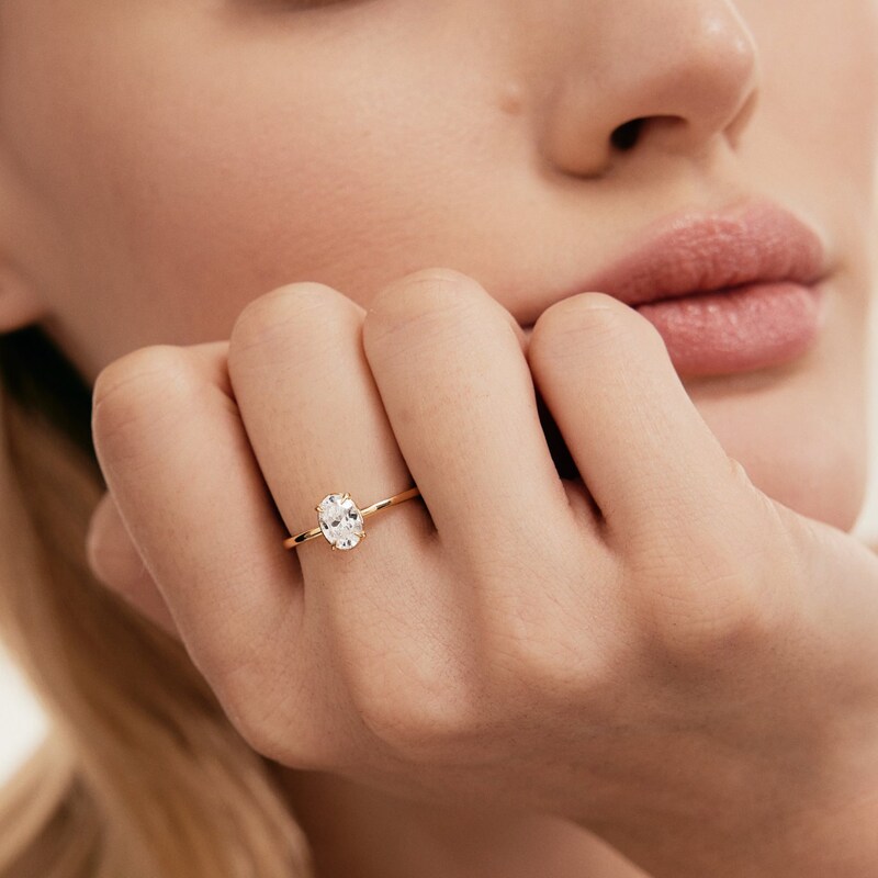 Solitaire Ring - Etsy