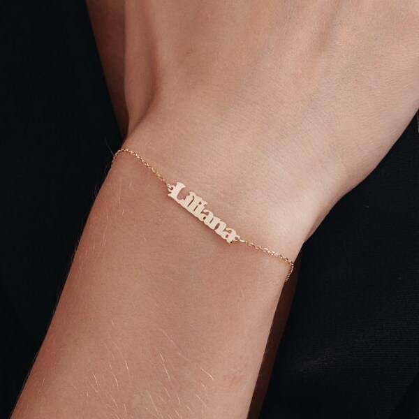 Name Ring and Bracelet - Etsy