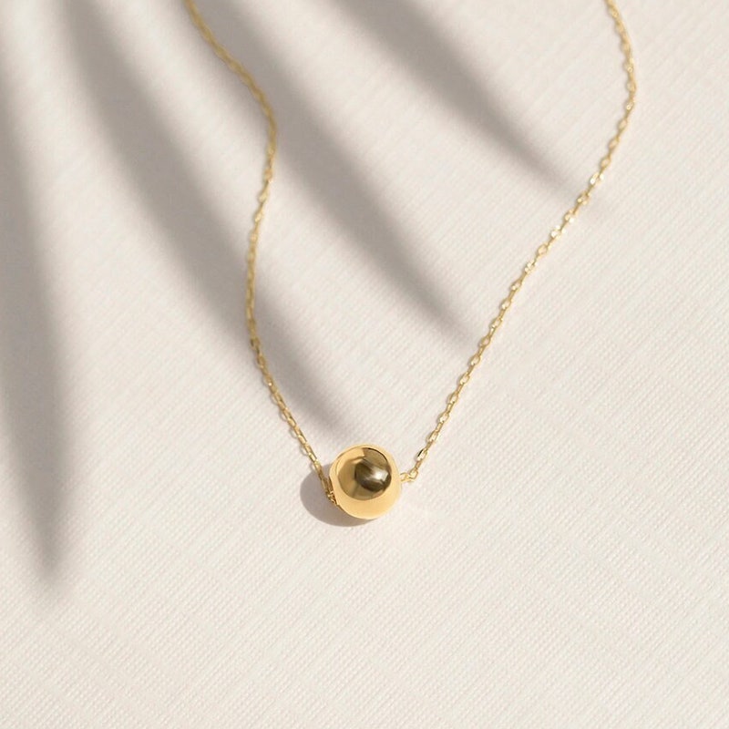 Simple Gold Necklace - Etsy