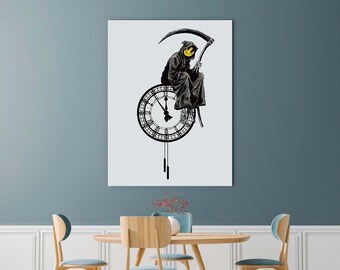 Graffiti Wall Clock | Etsy