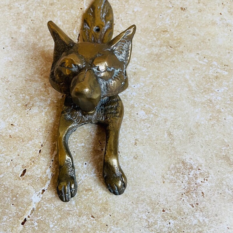 Fox Door Knocker - Etsy