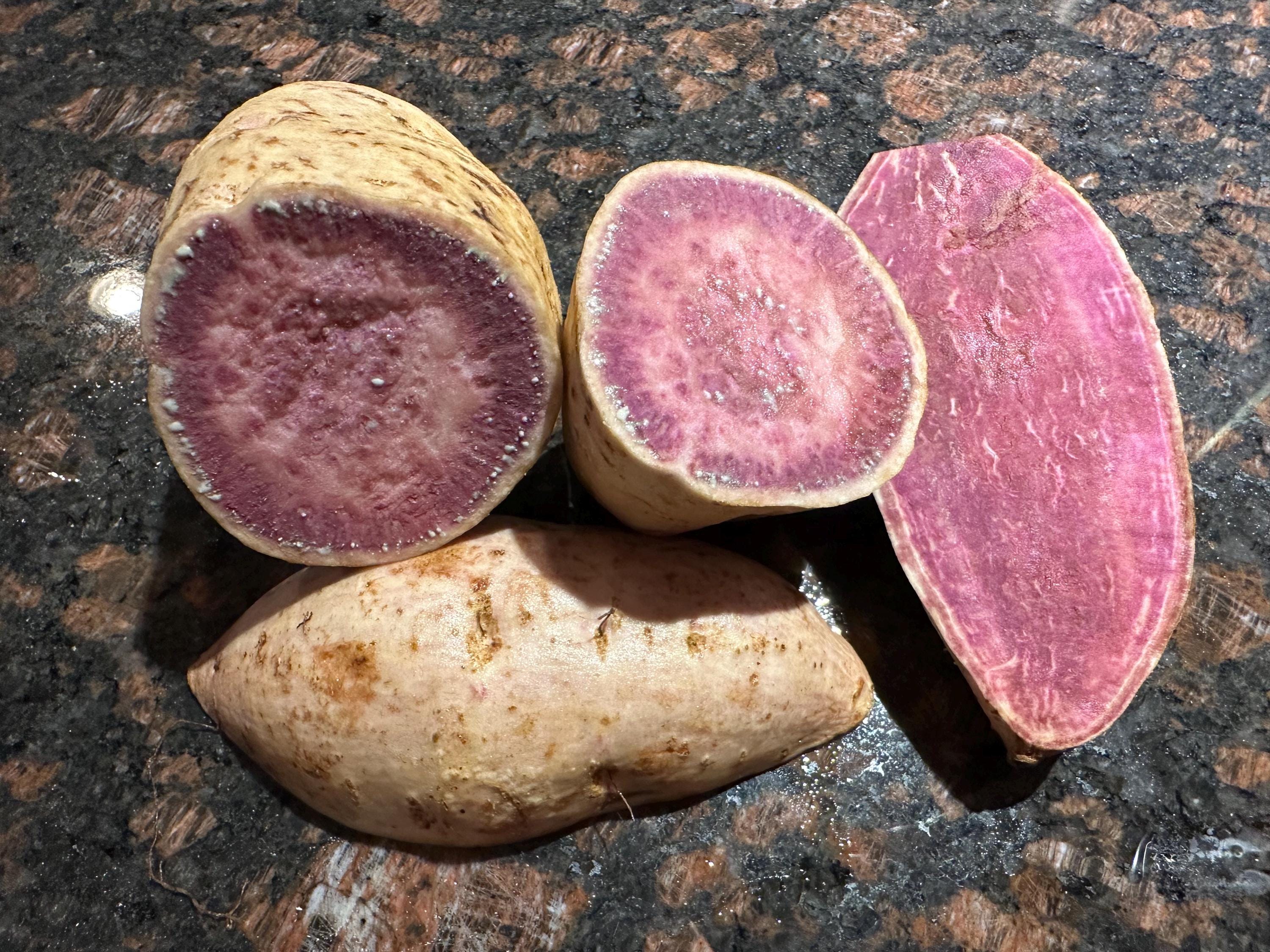 Okinawa Purple Sweet Potato – Naturally Vibrant Color - Fresh Whole ...