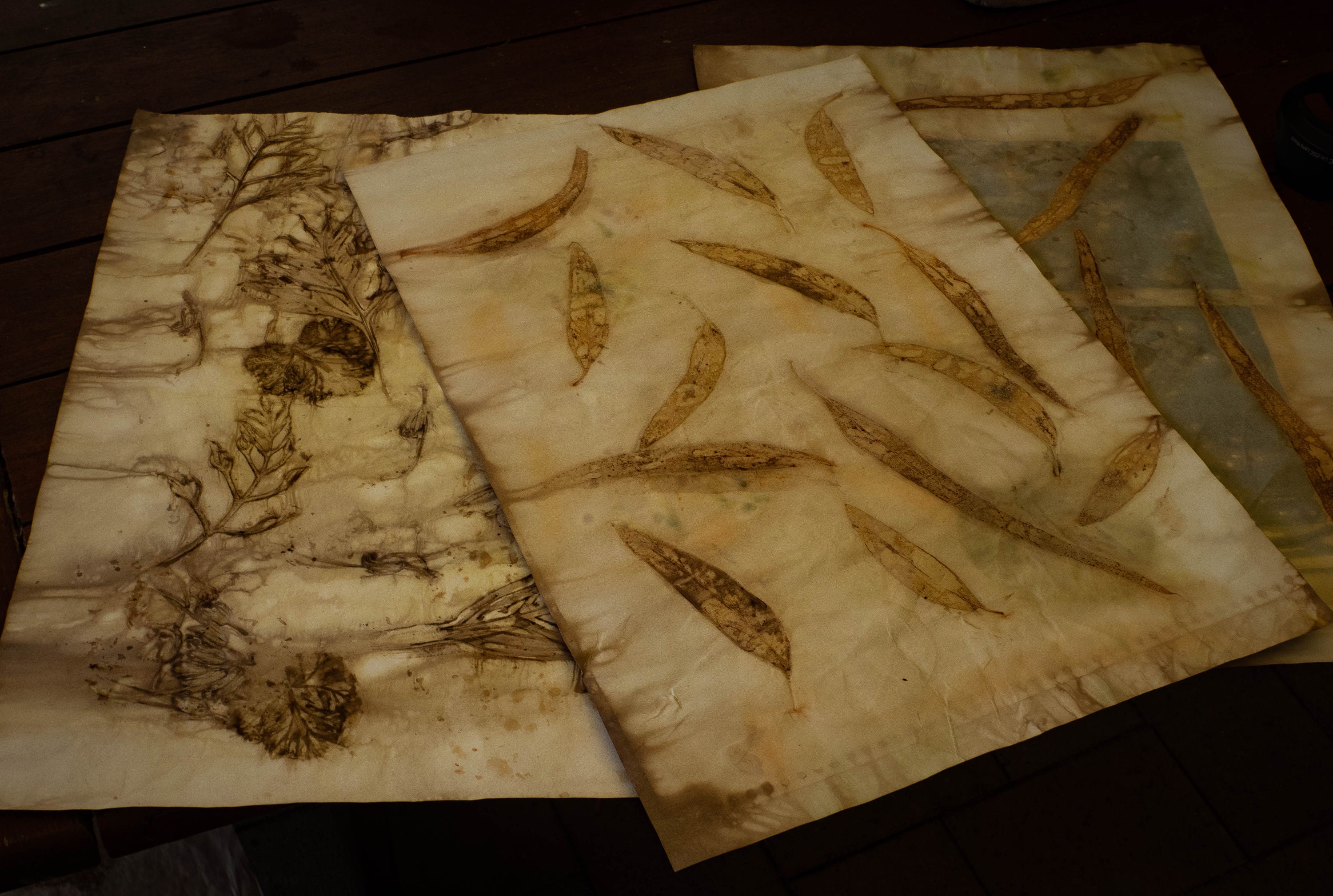 Eco Dyed Paper for Papercraft, Scrapbooking, Card Making, Collage, Junk ...