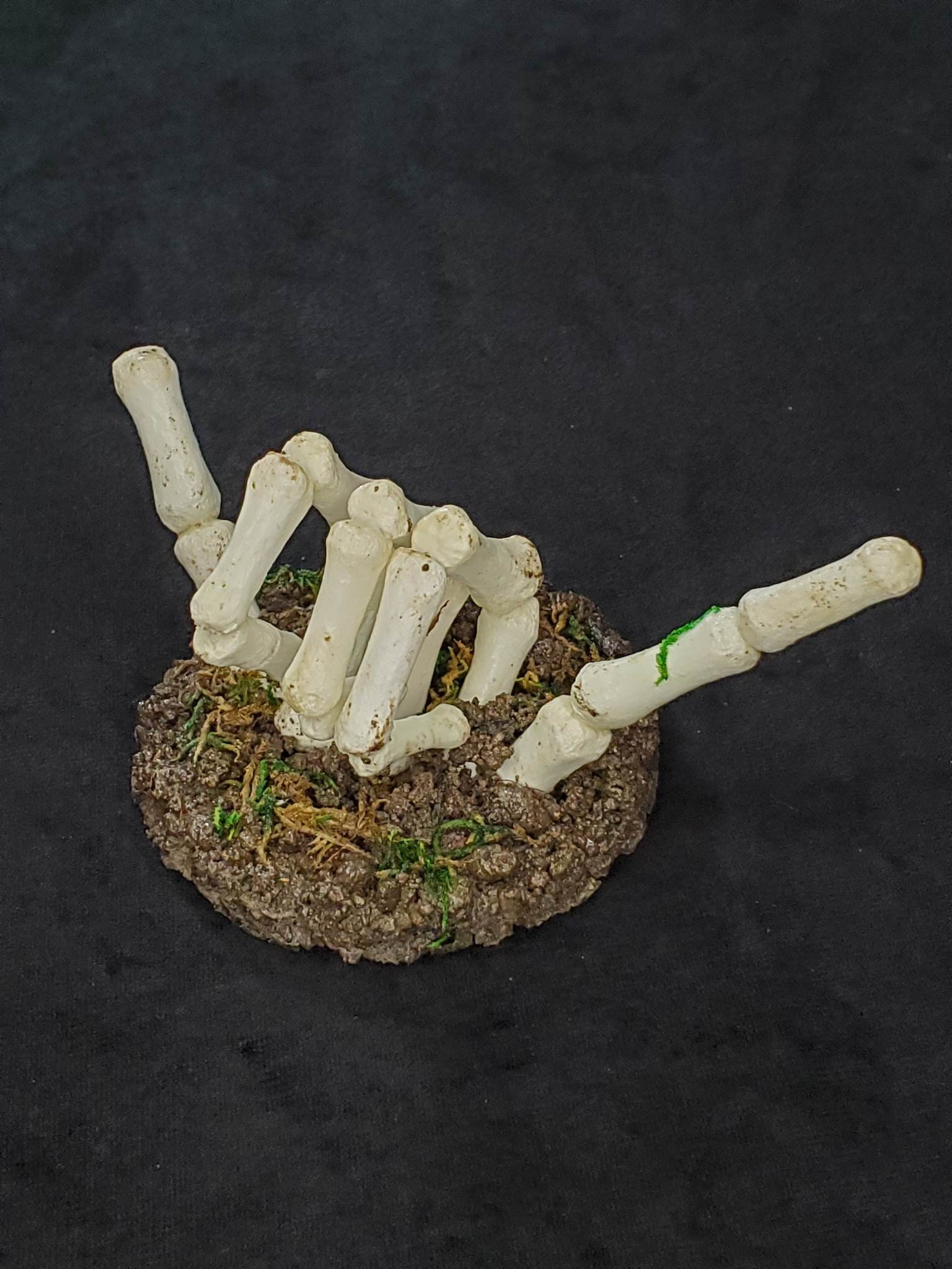 Grave Gestures Skeletal Skeleton Hand Gestures Custom Gothic Gifts ...