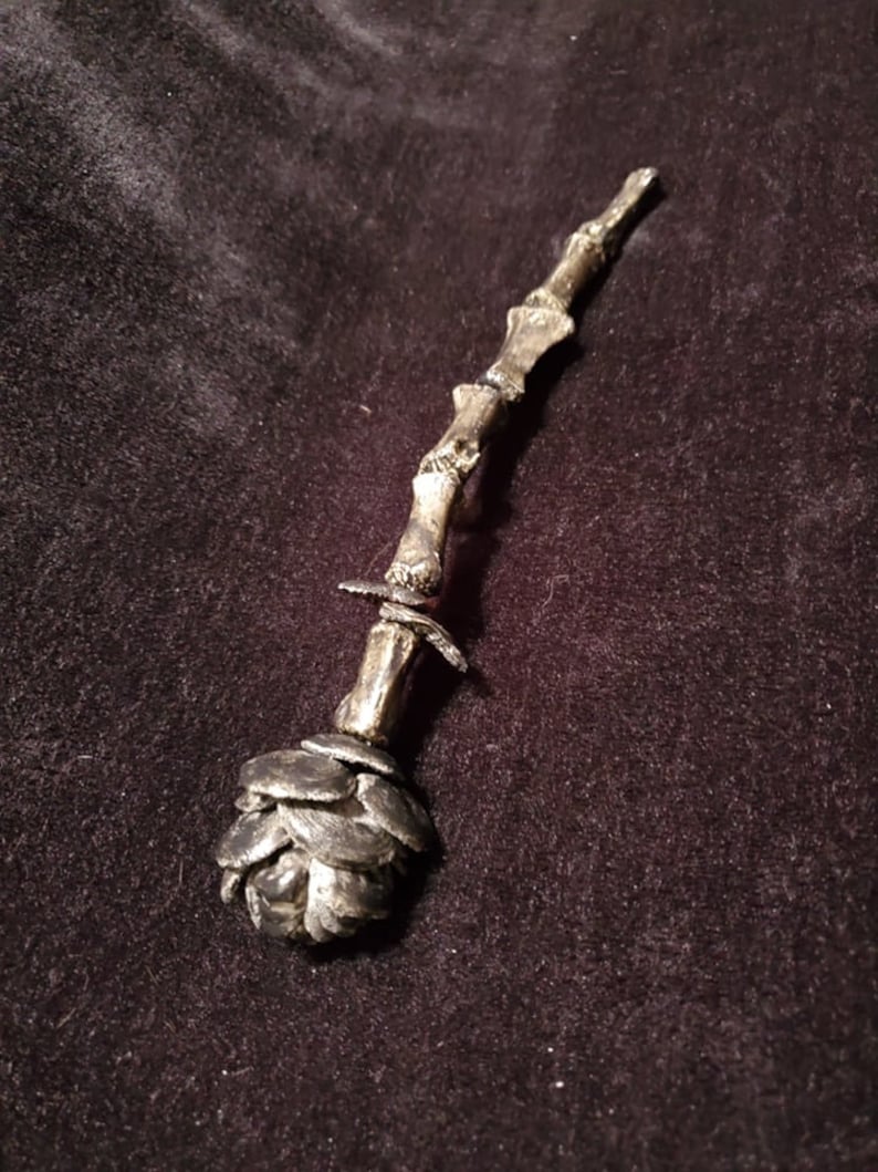 Black Bone Rose Blossom With Black Stem Ox Tail Dark - Etsy