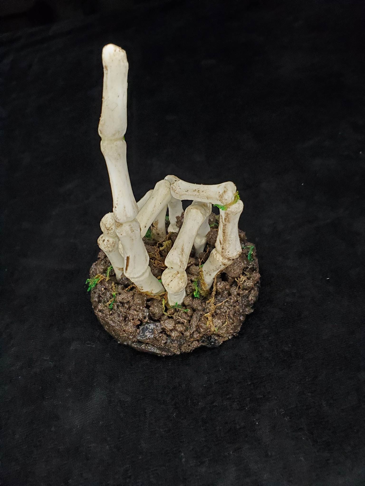 Grave Gestures Skeletal Skeleton Hand Gestures Custom Gothic Gifts ...