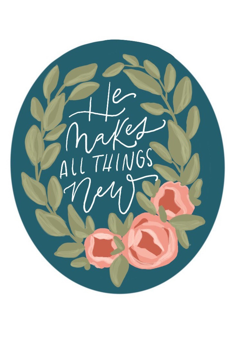 Scripture Sticker - Etsy