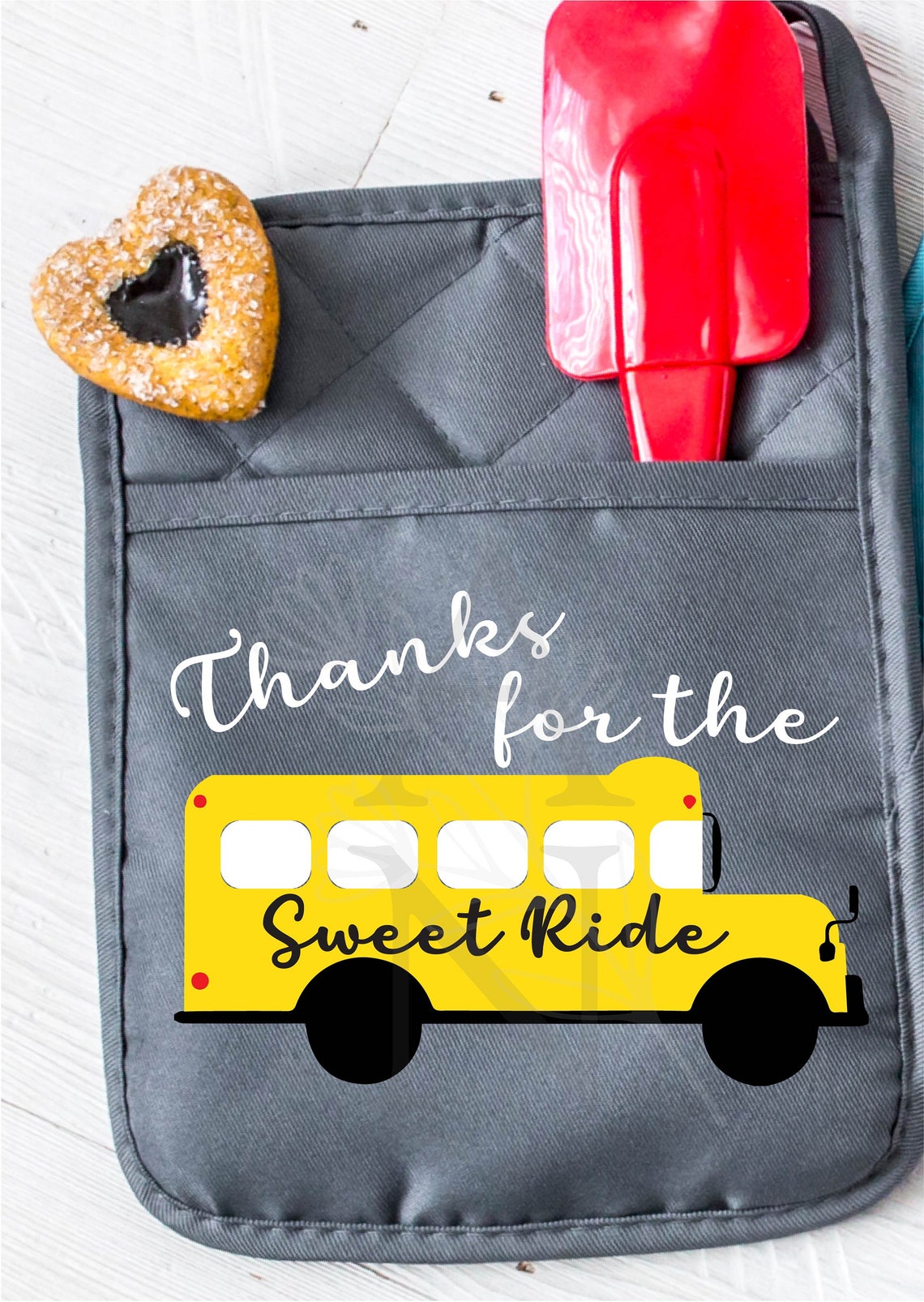 Thanks For The Sweet Ride Svg Bus Driver T Thank You Etsy