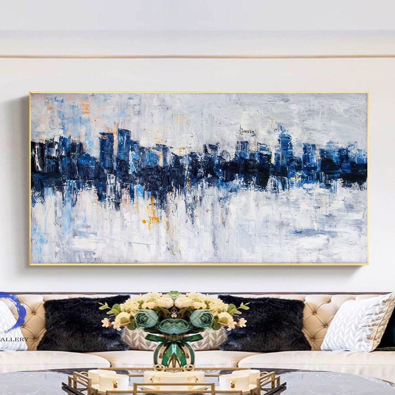 Abstract Cityscape - Etsy