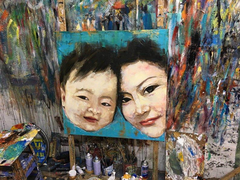 Custom Oil Painting, Custom Canvas Painting, Custom Abstract Painting ...