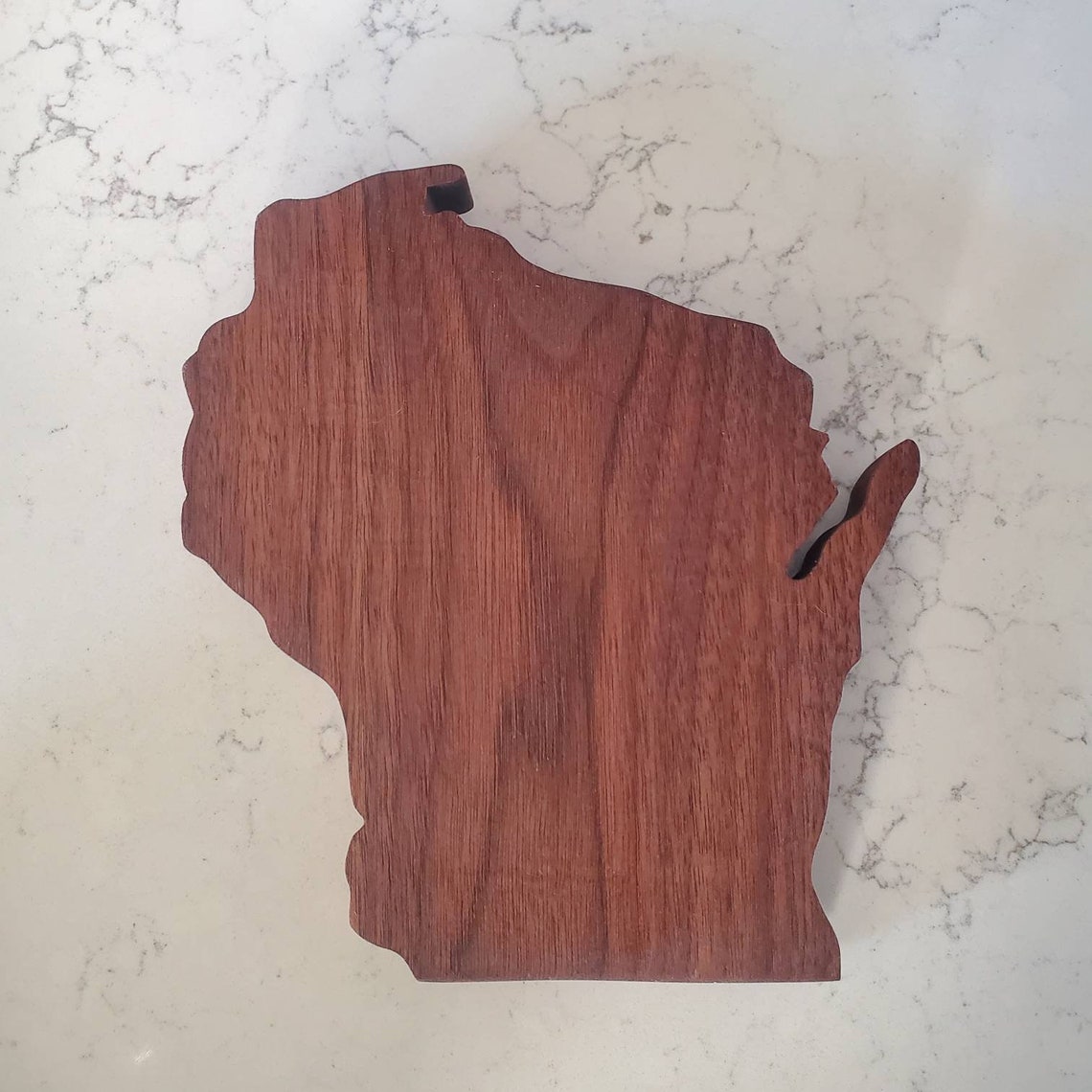 Wisconsin Shaped Cutting Board: Maple or Walnut Charcuterie Board - Etsy