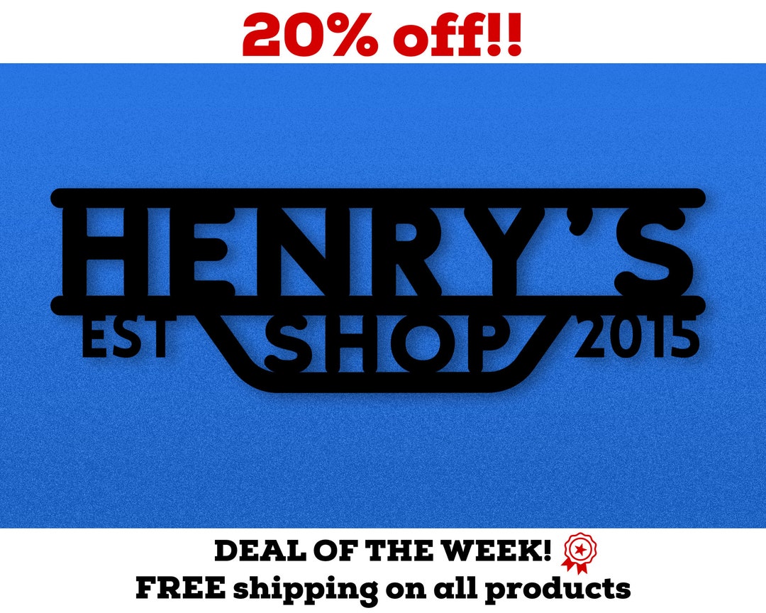 Custom Metal Sign Name and Est Sign 1, Metal Sign, Gift, Home Décor ...