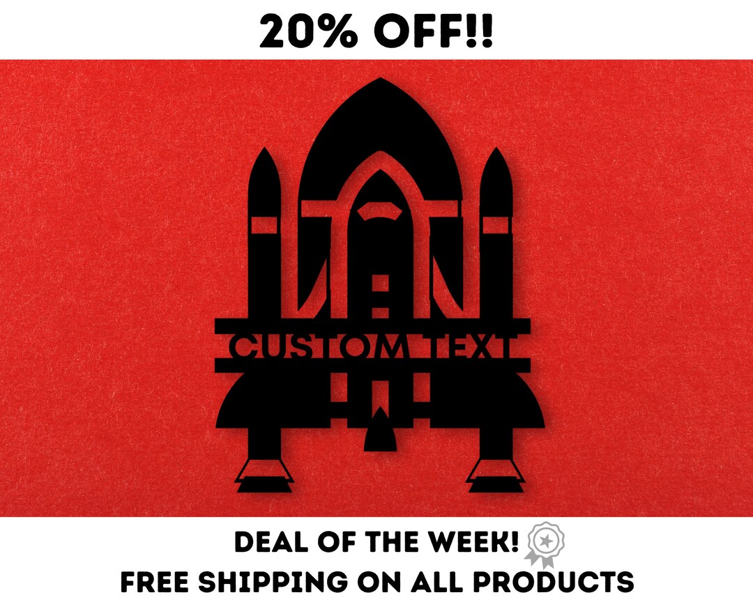 Custom Metal Sign Rocket Sign, Name Sign, Custom Quote Sign, Metal ...