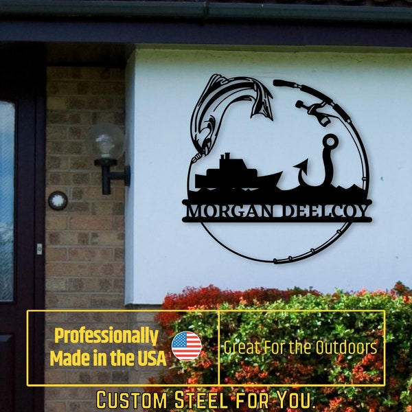 Fishing Signs - Etsy