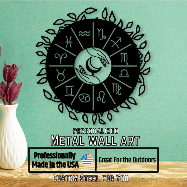 Metal Astrology Wheel - Etsy