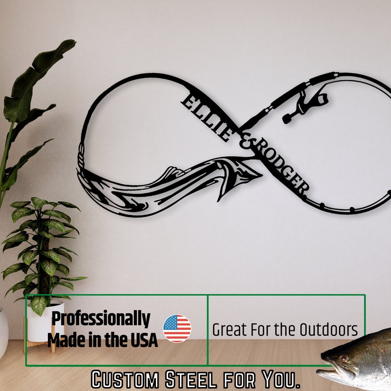 Infinity Name Sign - Etsy