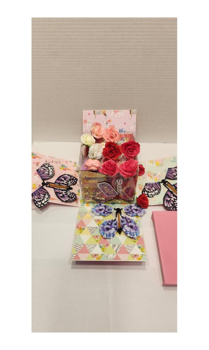 Explosion Exploding Surprise Box Flying Butterflies for Women or Men ...