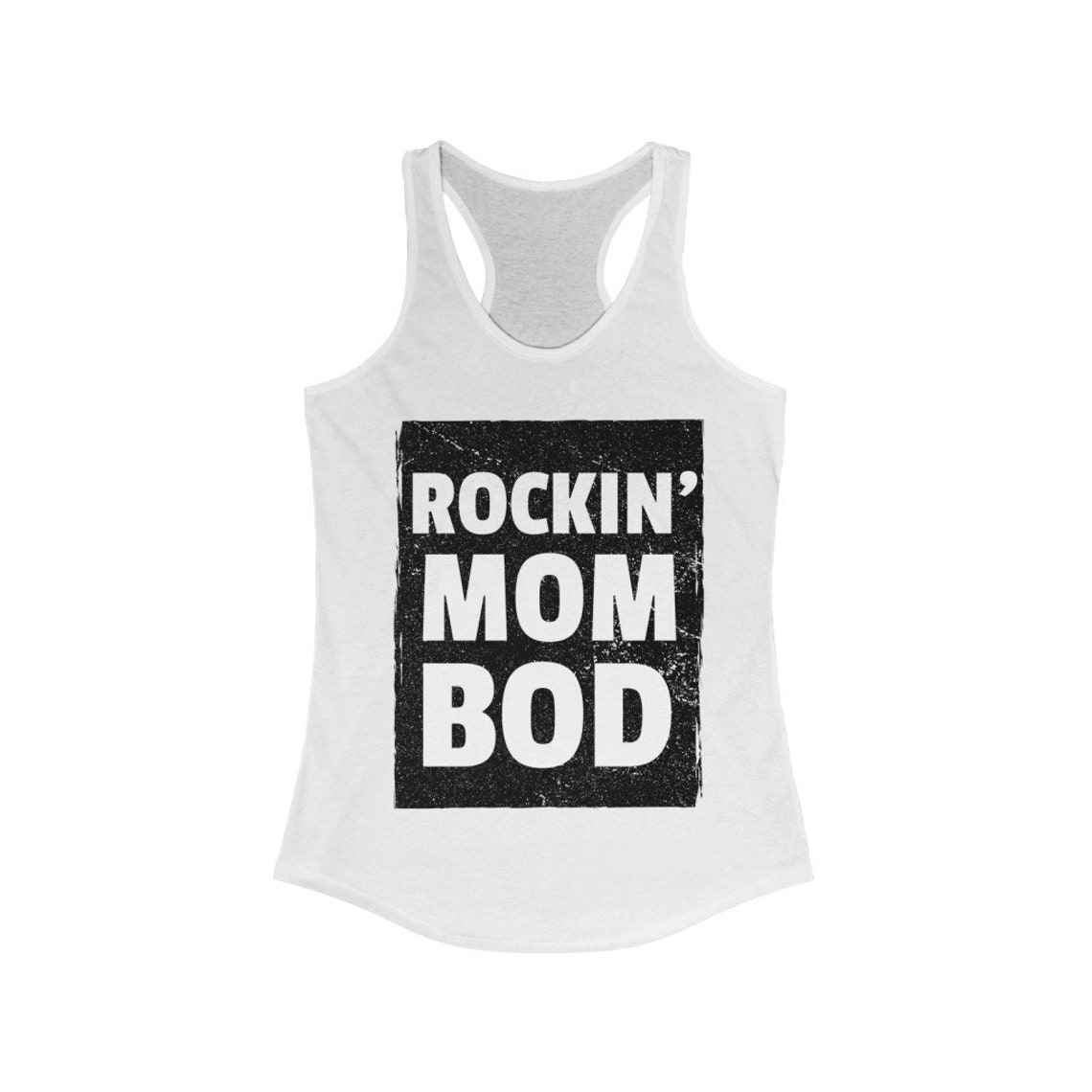 Rockin Mom Bod Tank Top Etsy