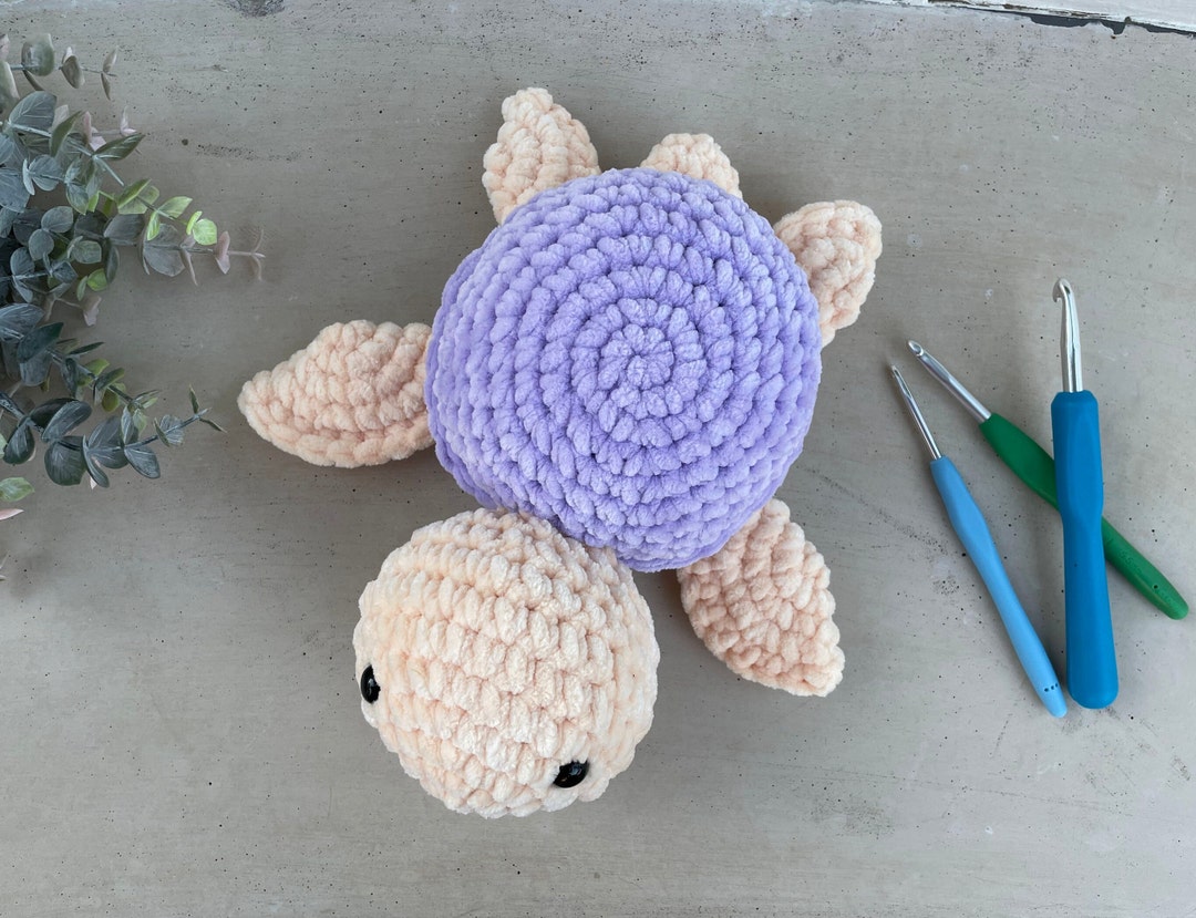 Crochet Turtles, Medium Size Turtles, Turtle, Crochet, Turtle Plushies, Plushies, Amigurumi - Etsy