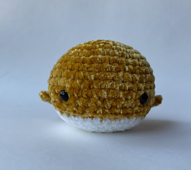Mini Crochet Whale Crochet Amigurumi Stuffies Stuffed - Etsy