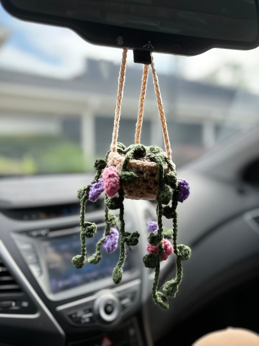 String of Pearls Rear-view Mirror Accessory - Etsy