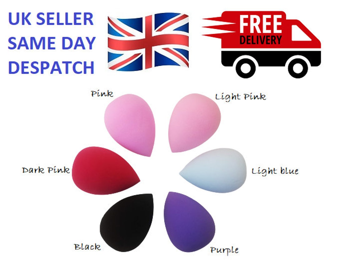 Teardrop Beauty Makeup Foundation Blender Buffer Sponge - Etsy UK