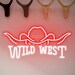 Wild West Neon Sign,cowboy Hat Neon Home Decor,cowboy/cowgirl Sign ...