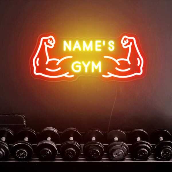Gym Neon Sign - Etsy