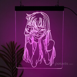 Custom Anime LED Neon Sign: Maneki Neko Fortune Cat - Etsy